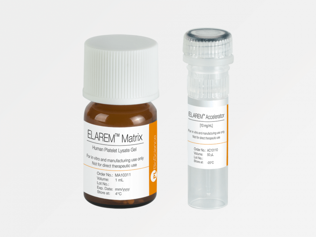 ELAREM™ Perform GMP Grade human Platelet Lysate